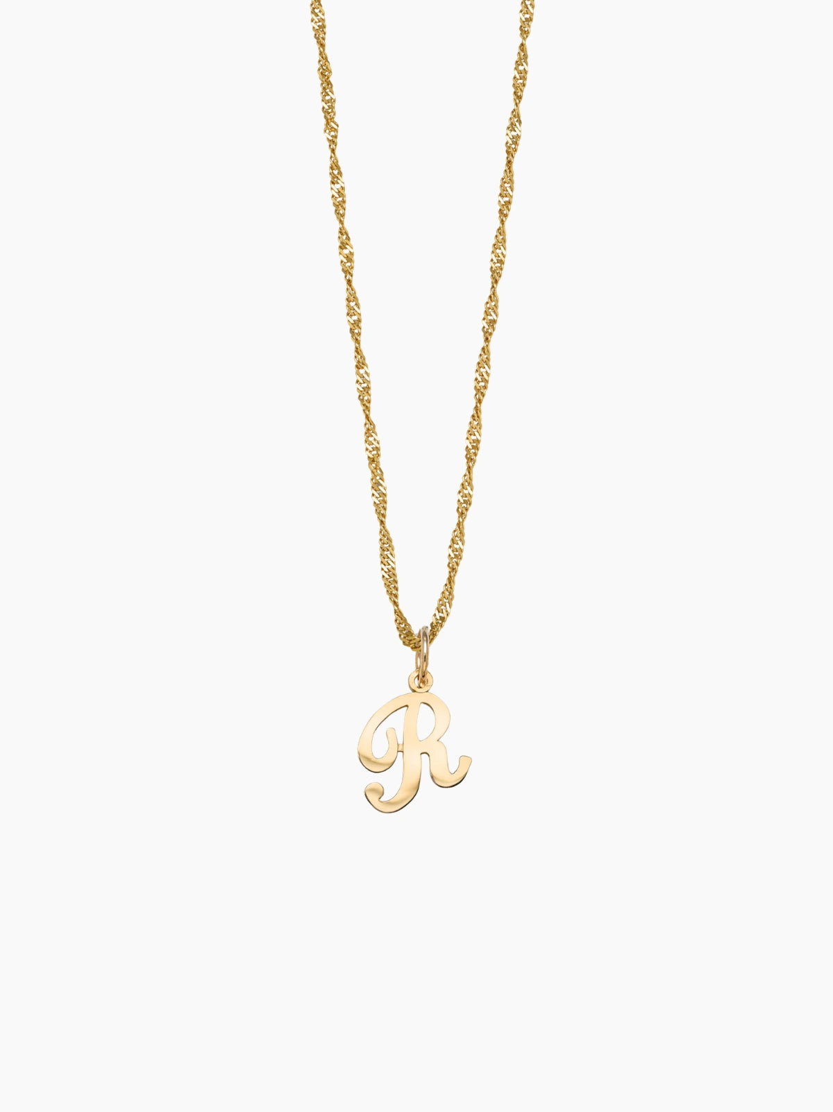 Cursive Initial Necklace | The Go-To