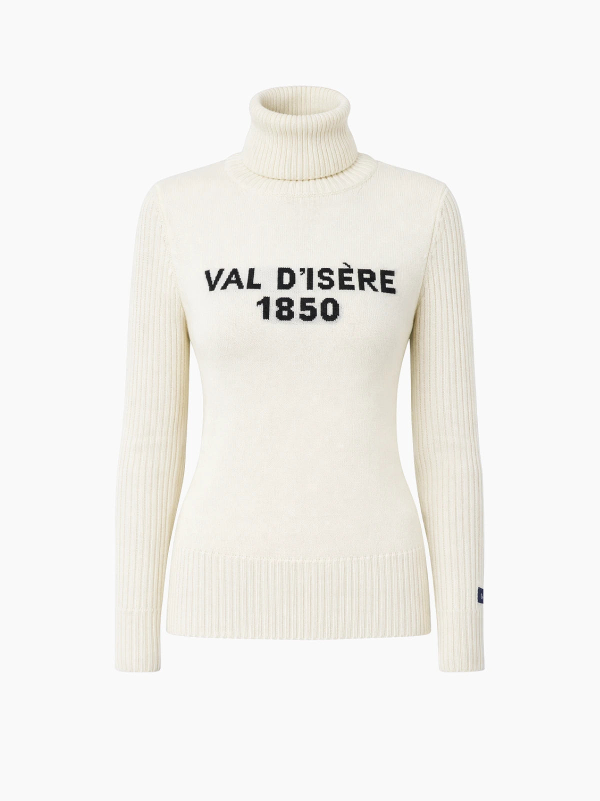 Val D'Isere White Knitted Jumper | The Go-To