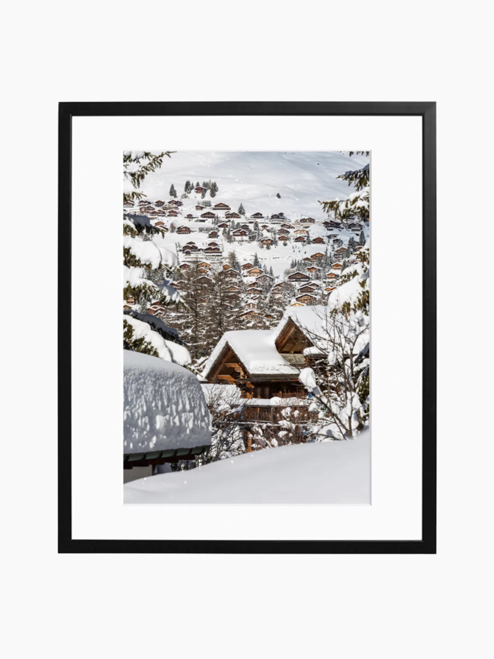 December Snow Art Print | The Go-To