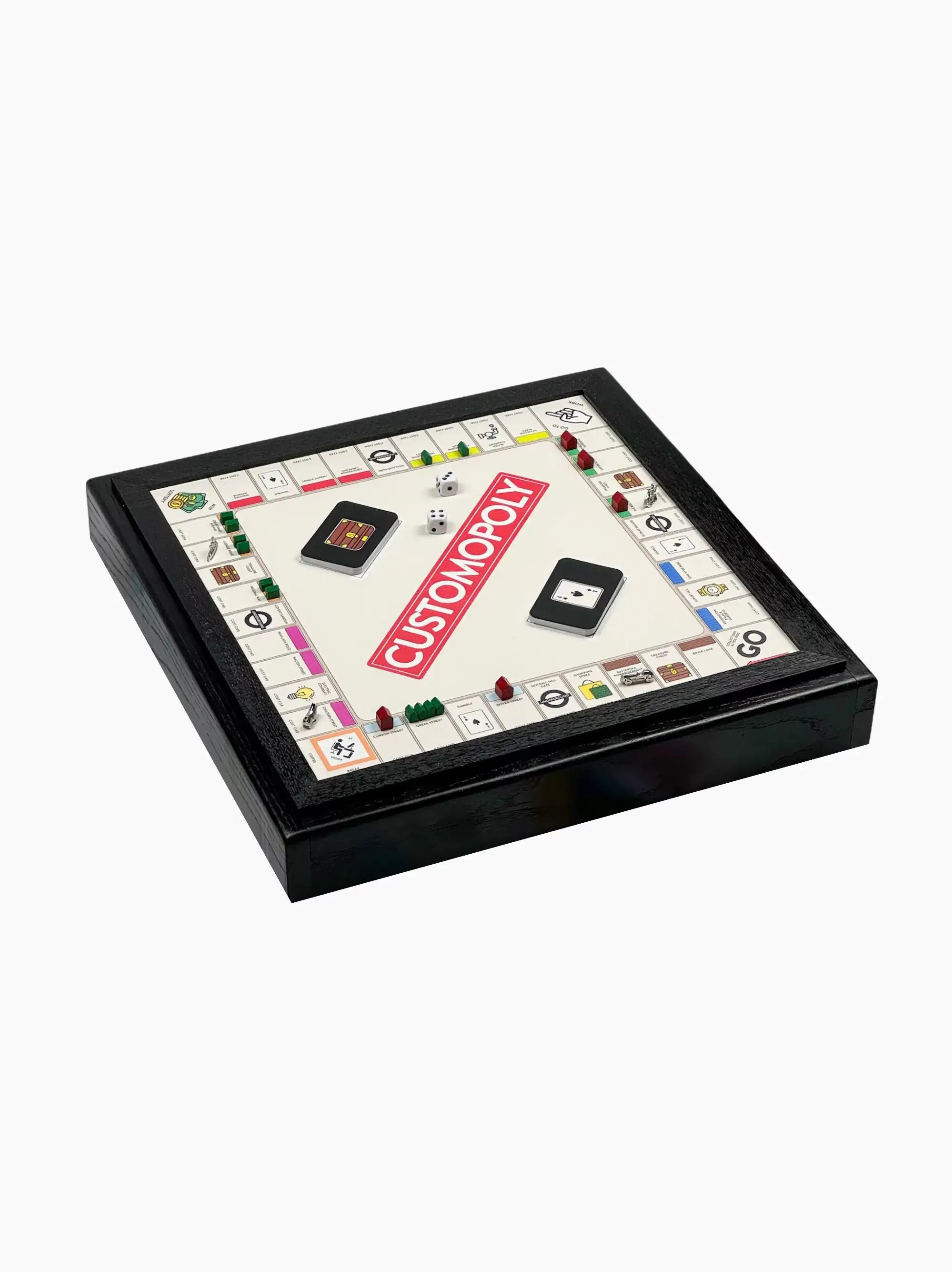 Custom Wooden Monopoly Board | Personalised Monopoly | The Go-To