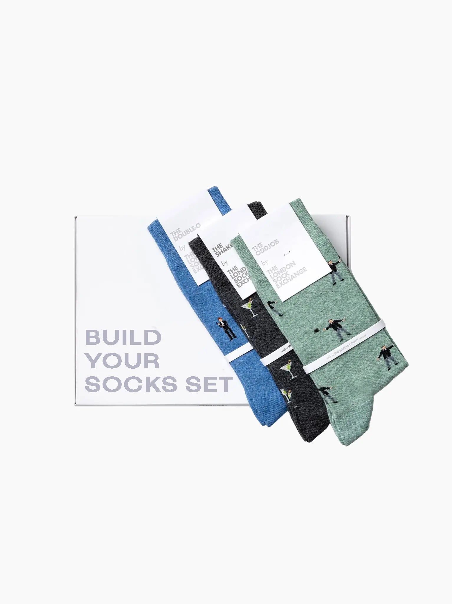 Bespoke Socks Gift Box Set of 3 | The Go-To