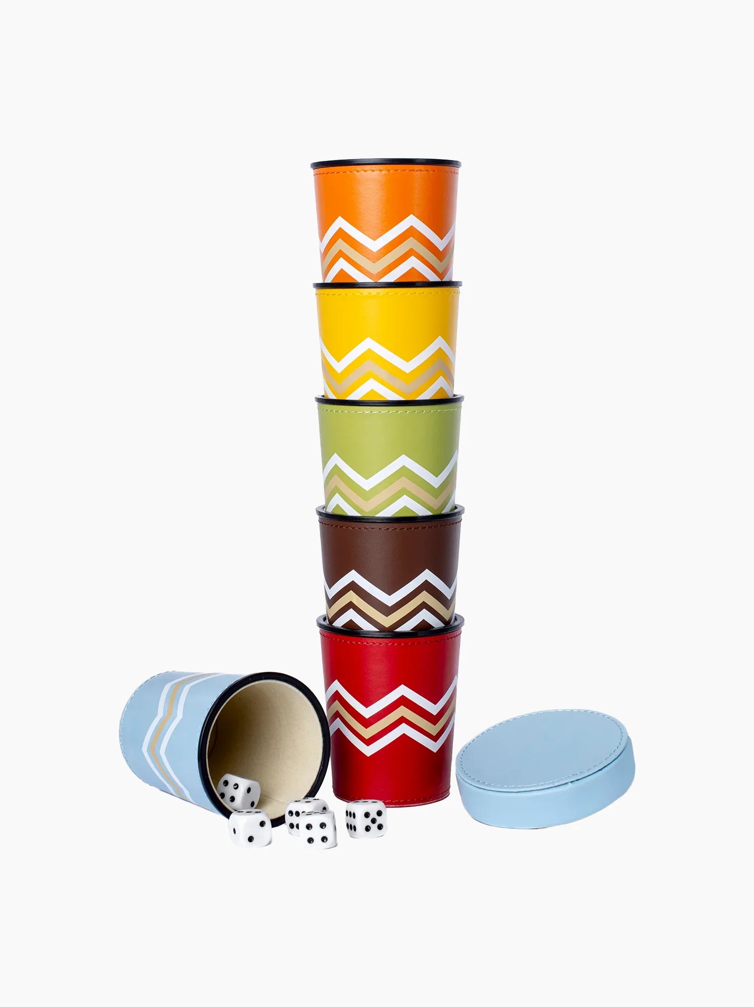 Perudo Game | Colourful Perudo Set | The Go-To