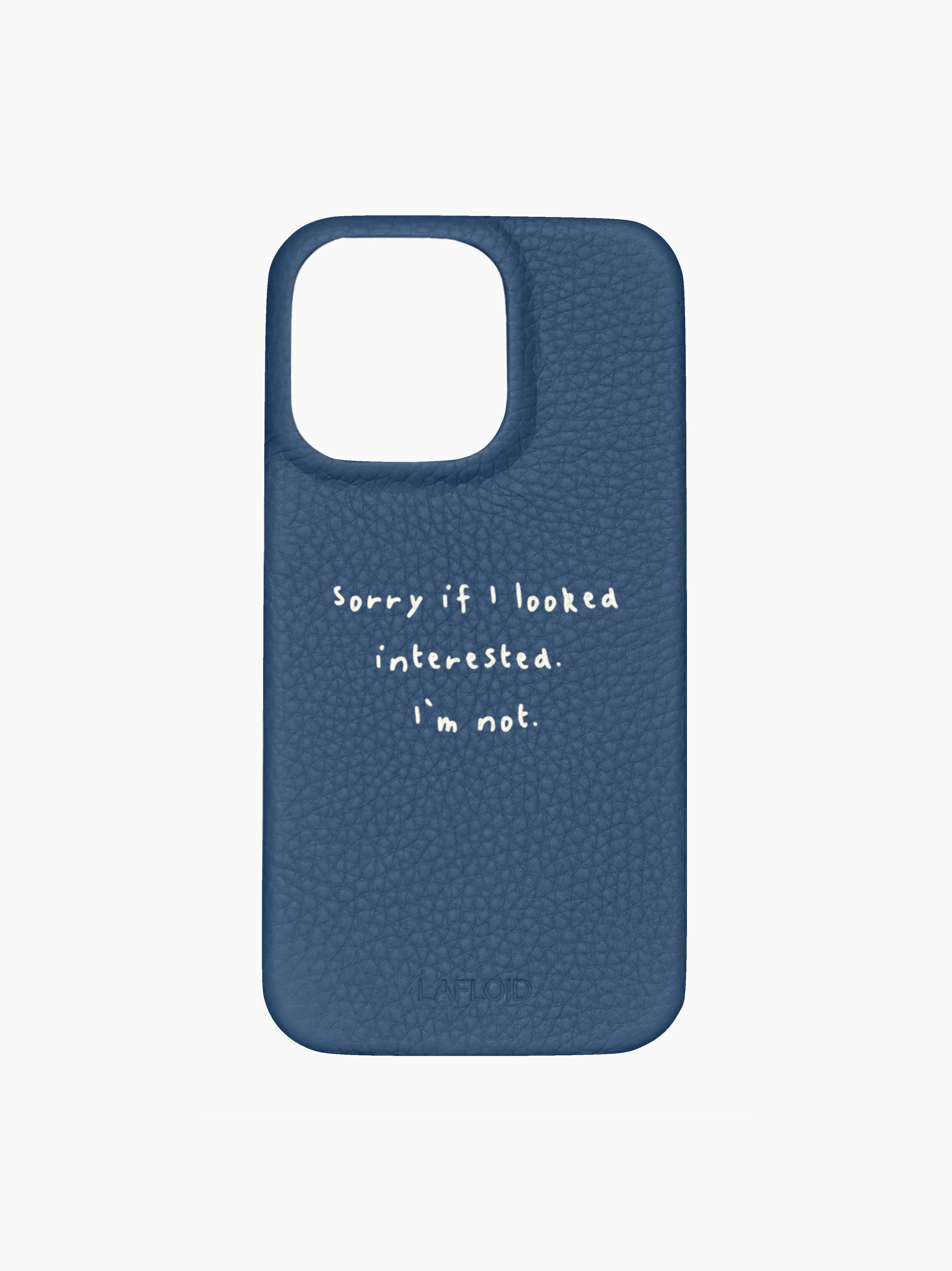 Personalised Navy Phone Case | The Go-To