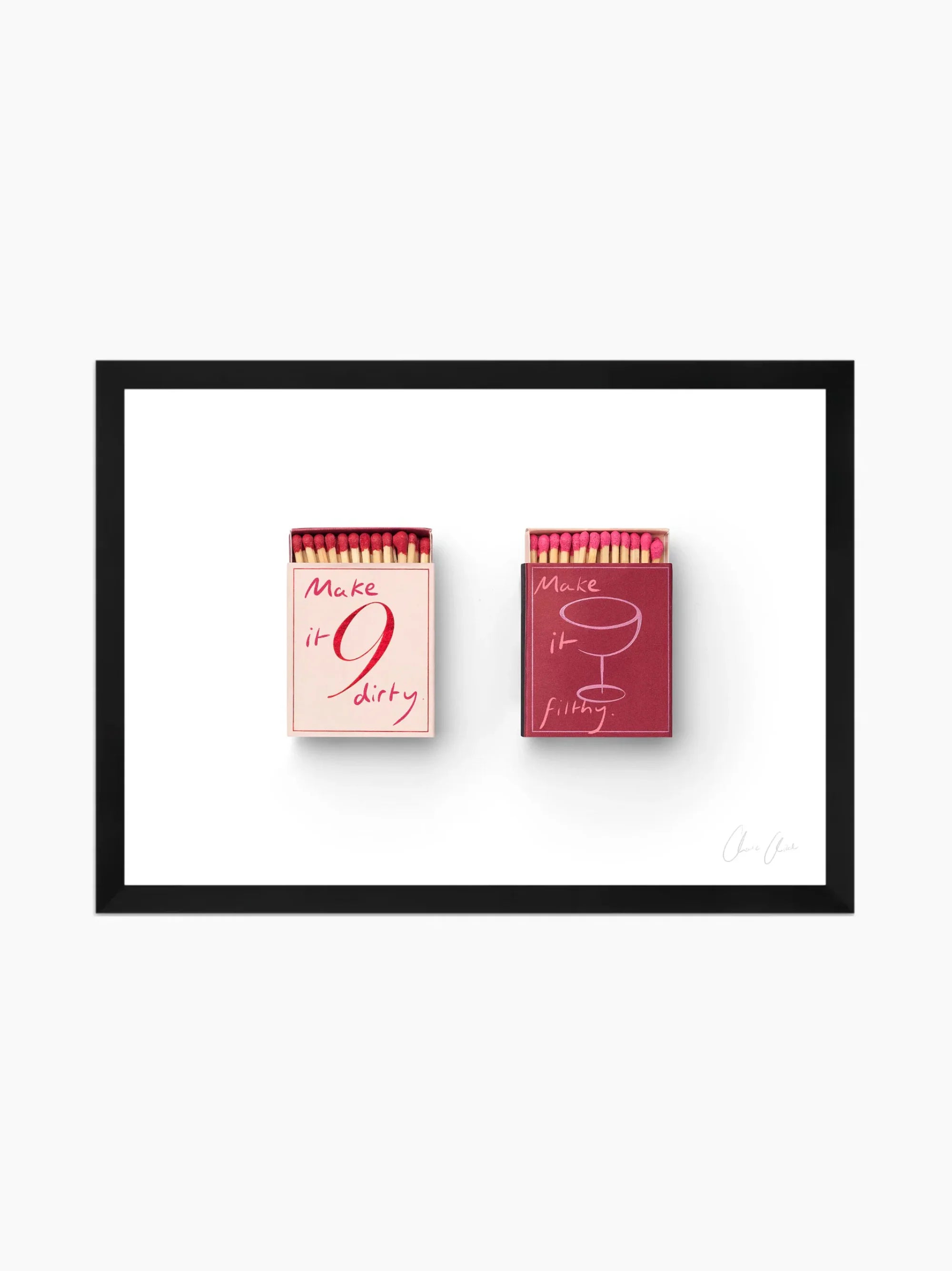 The Nines Framed Art Print | The Go-To