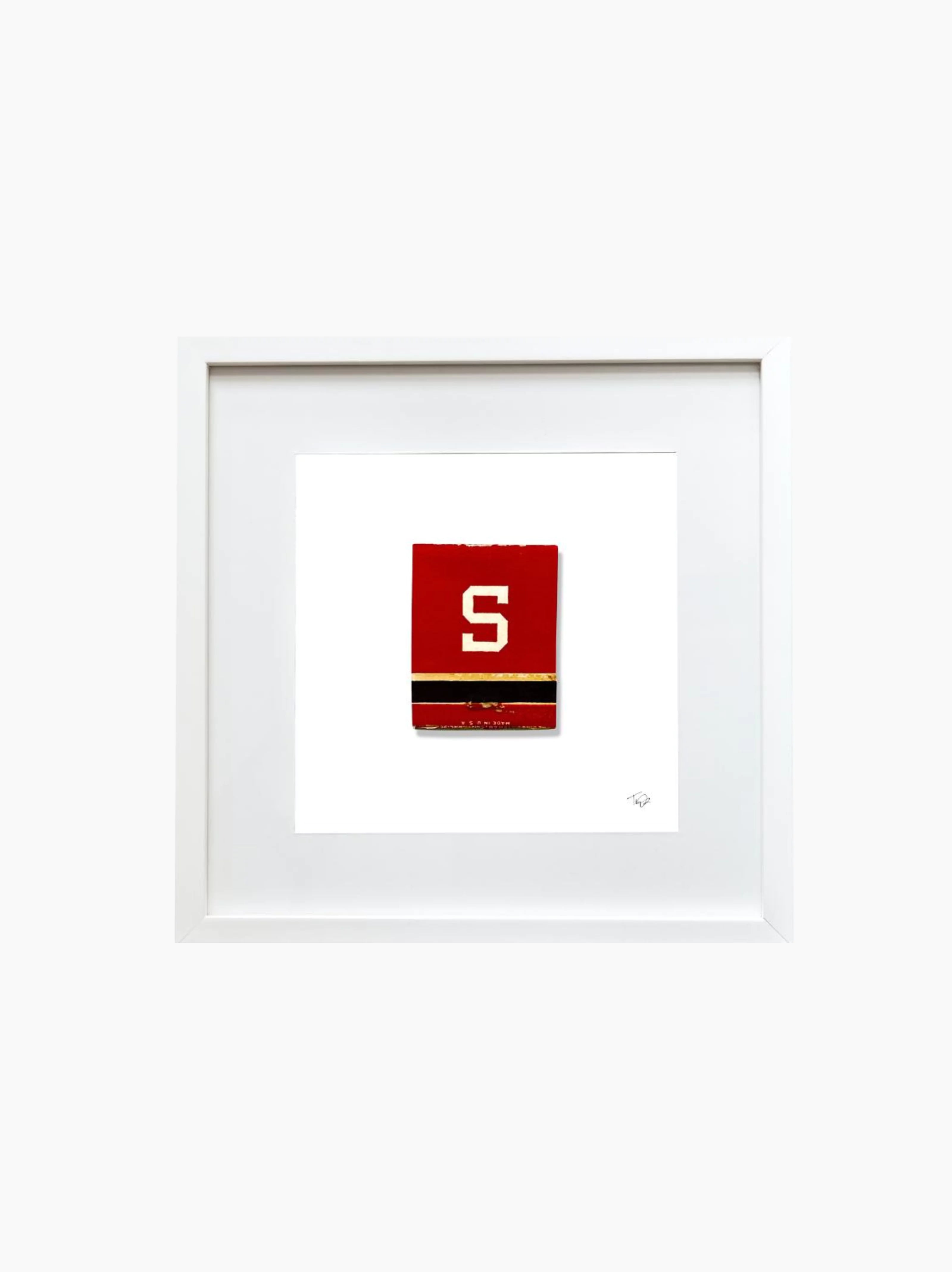 University Matchbook Print | College Art Print | The Go-To