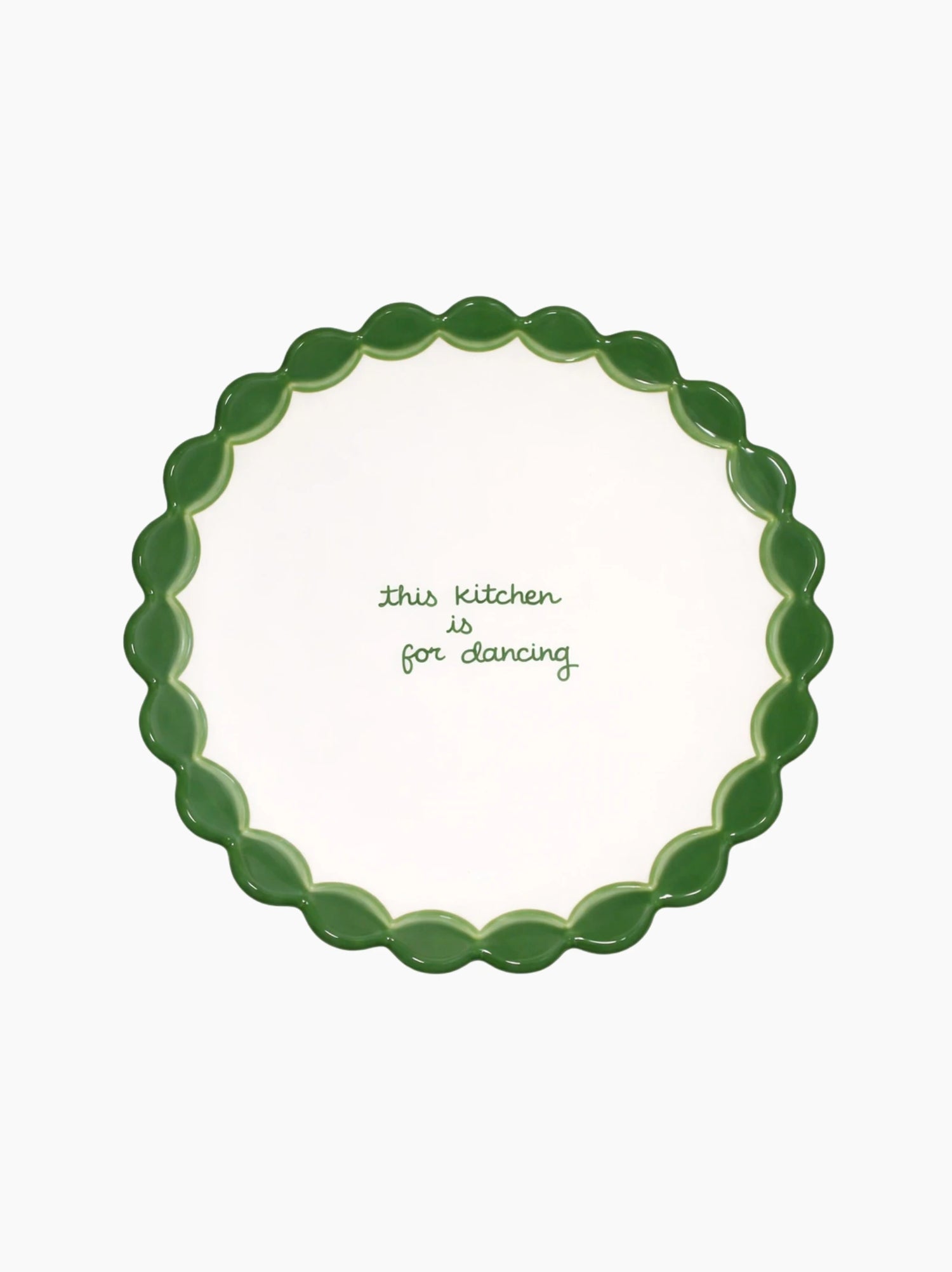 This Kitchen Is For Dancing Dessert Plates Set of 2 | The Go-To