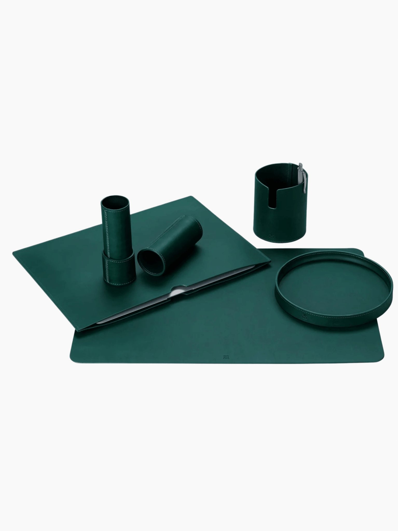 Personalised Leather Desk Mat | The Go-To