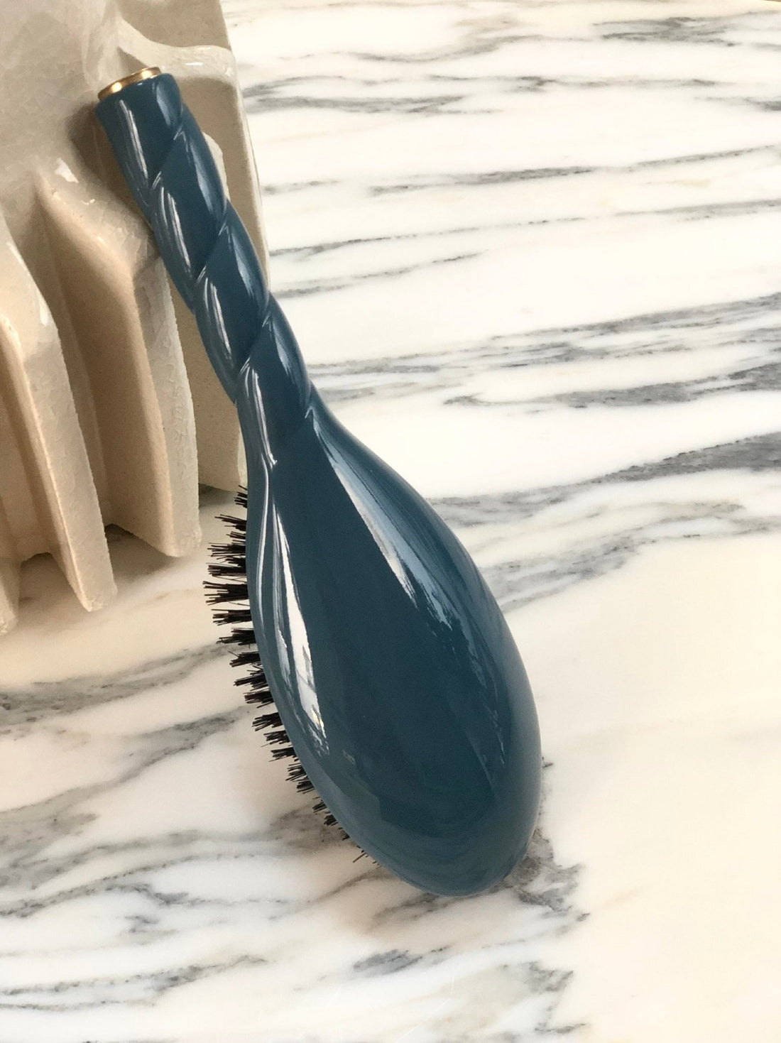 Blue Hairbrush | The Go-To