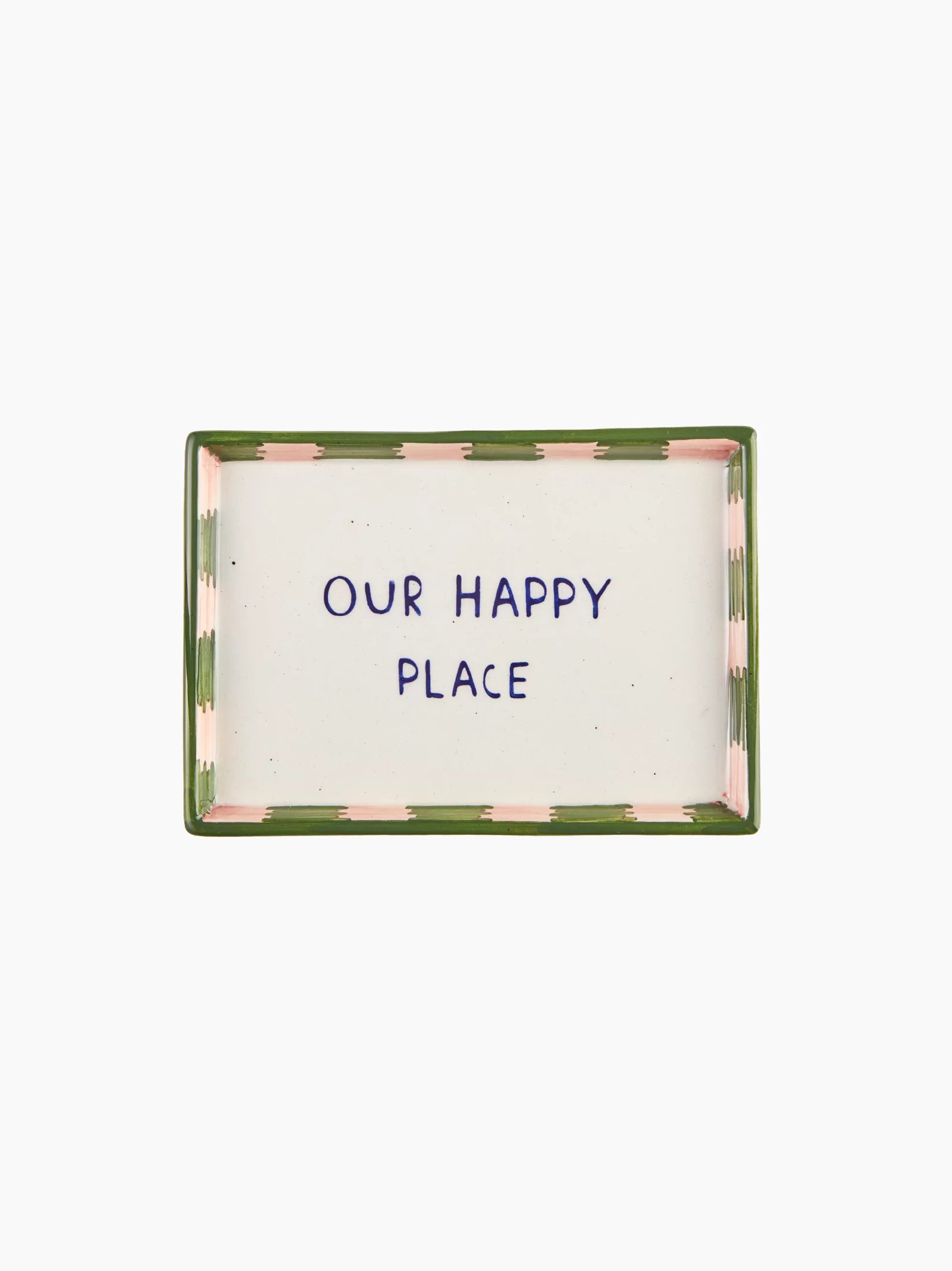 Our Happy Place Ceramic Trinket Tray | The Go-To