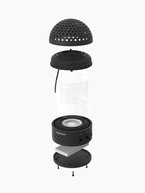 Black Light Transparent Speaker | The Go-To