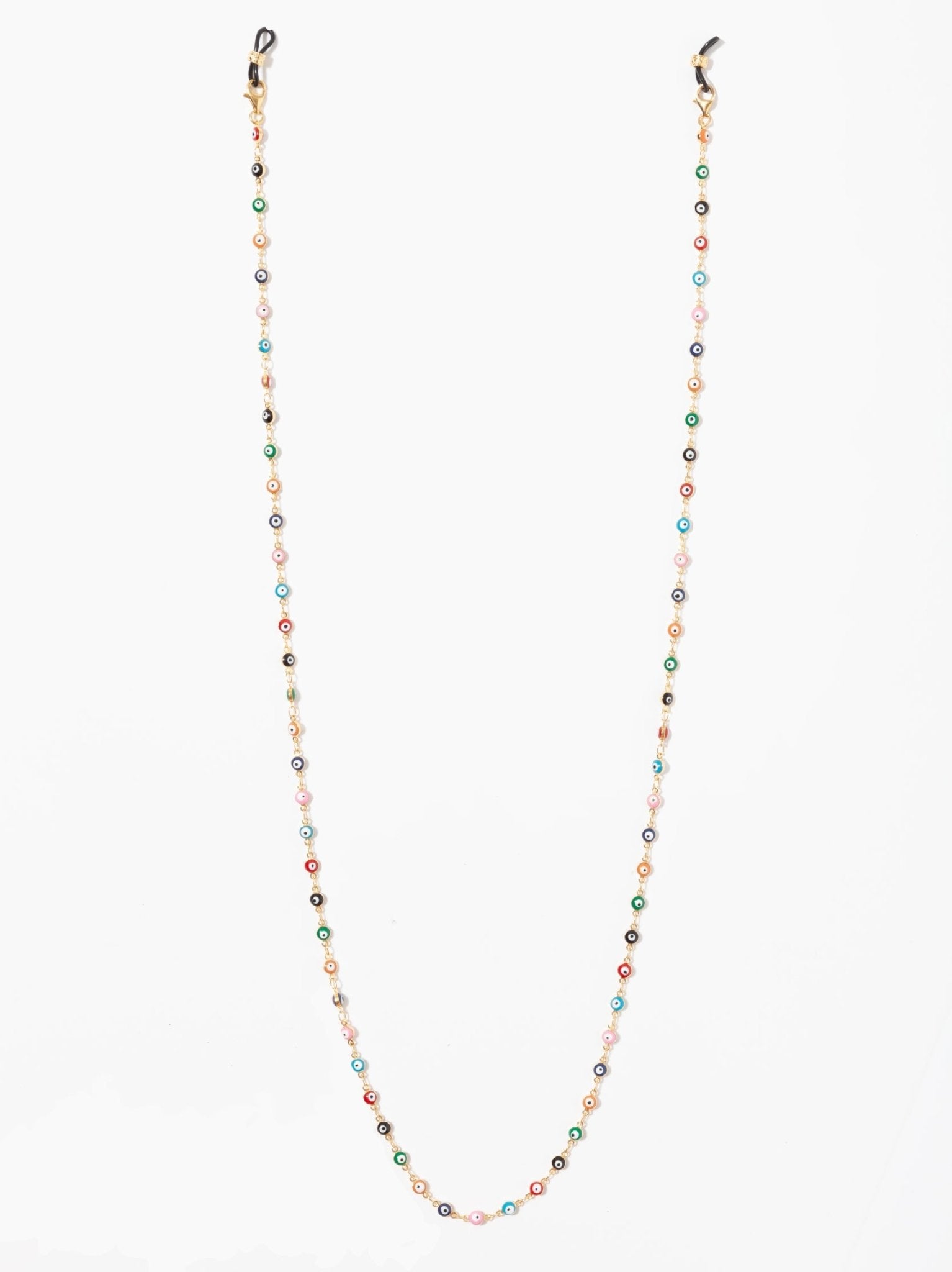 Bright Multi Evil Eye Sunglasses Chain | The Go-To