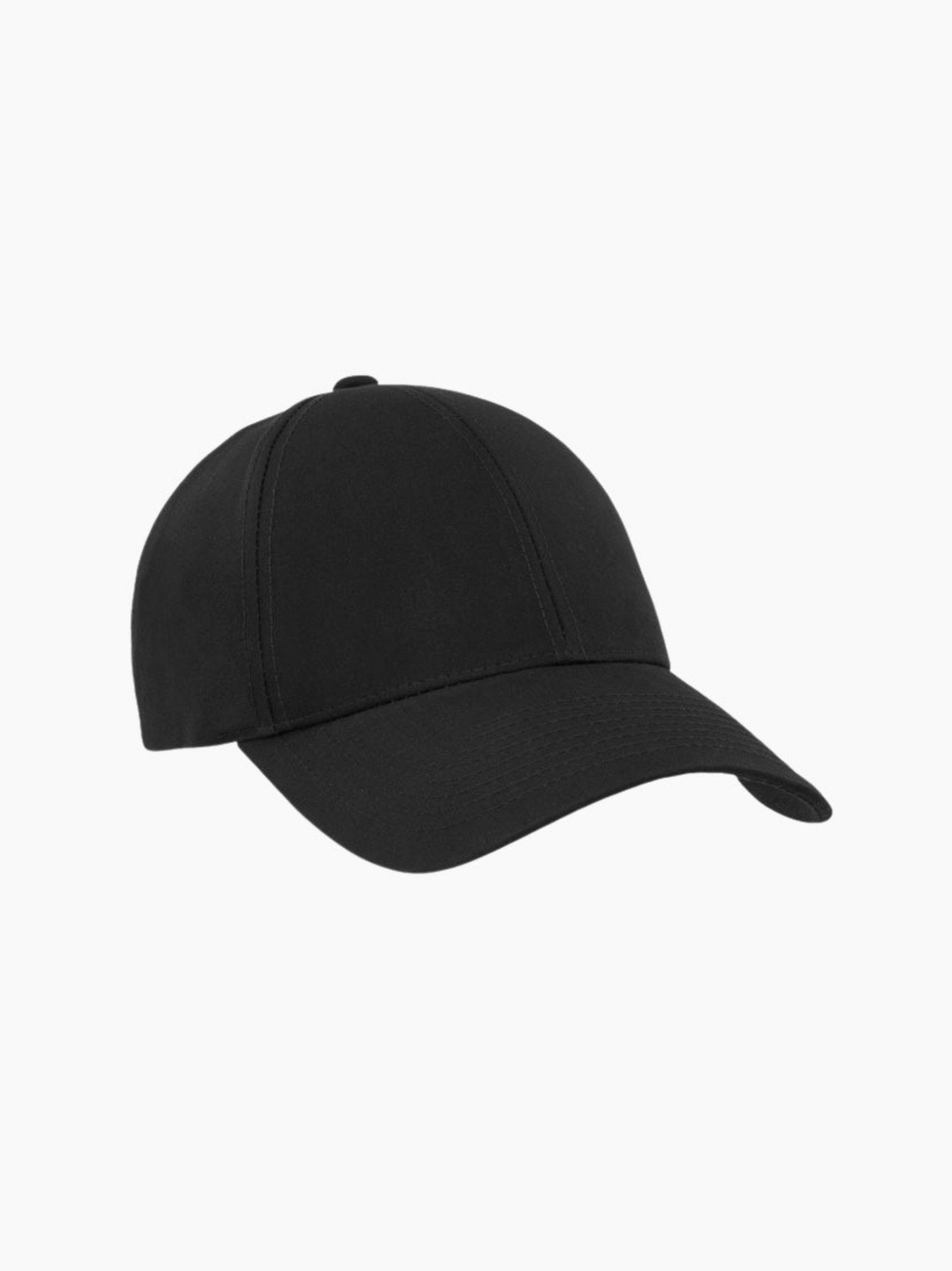 Ink Black Cotton Cap | The Go-To