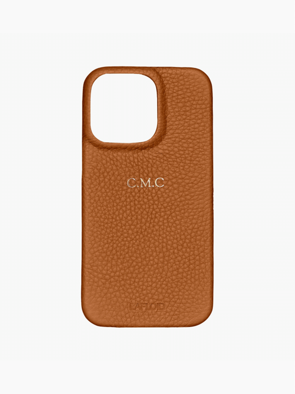 Personalised Tan iPhone Case | The Go-To