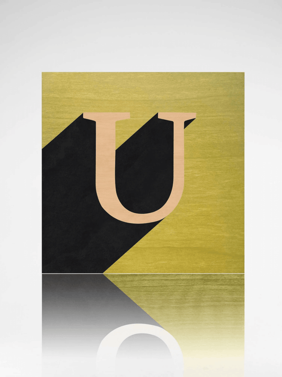 "U" Alphabet Box | The Go-To