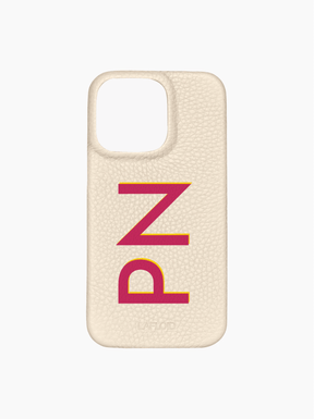 Personalised Cream iPhone Case | The Go-To